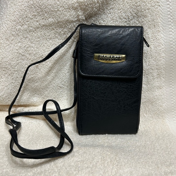 Pacific Connections | Bags | Pacific Connections Black Leather Cross ...
